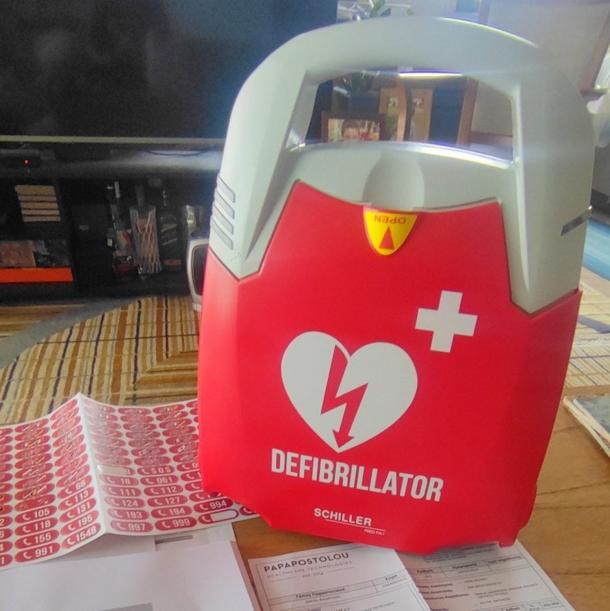 AED Donation - Ομάδα Διαχειρίσης Κρίσεων